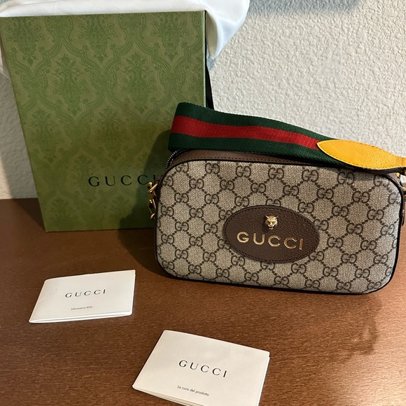Gucci | Bags | Gucci Neon Vintage 0 Authentic | Poshmark